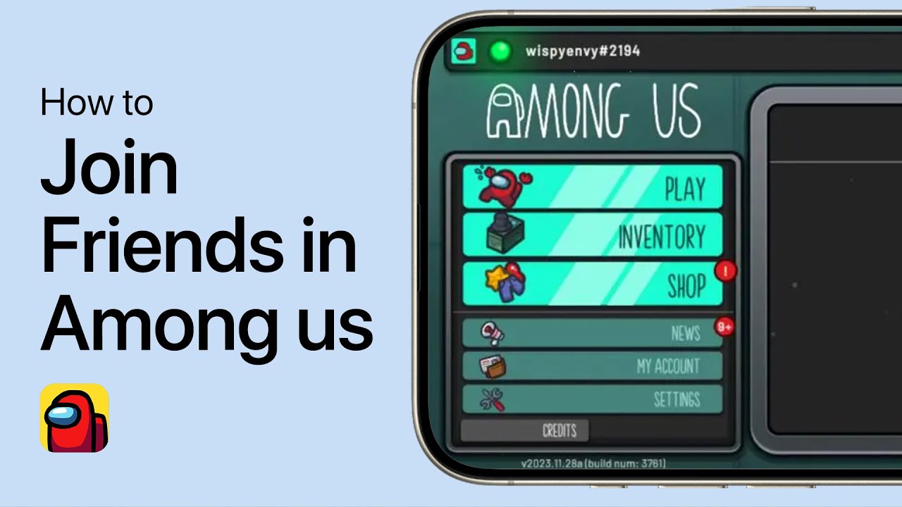 How To Join Friends in Among Us Mobile - Tutorial - YouTube