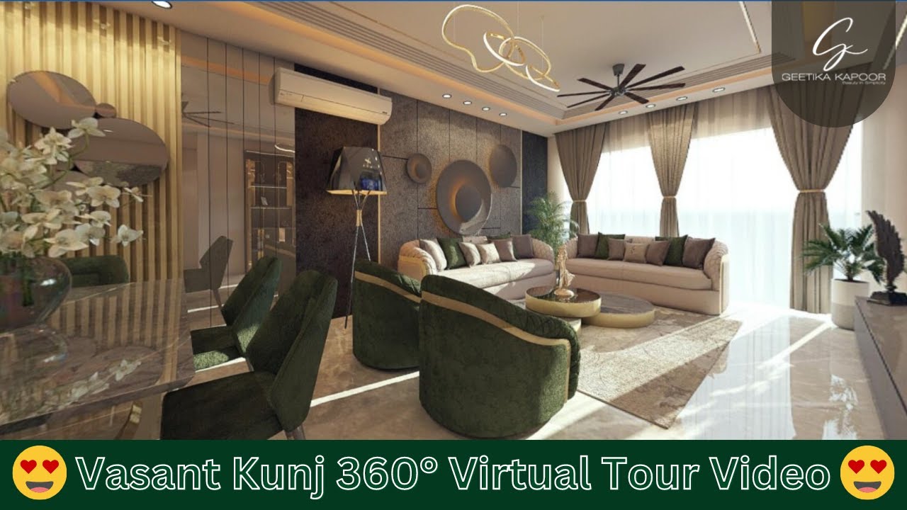#Project: Vasant Kunj 360° | 360° Virtual Tour Video | Interior design ...