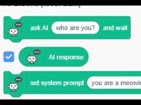 Scratch 4.0 Leak? (AI Blocks in 3.0 Build) - YouTube