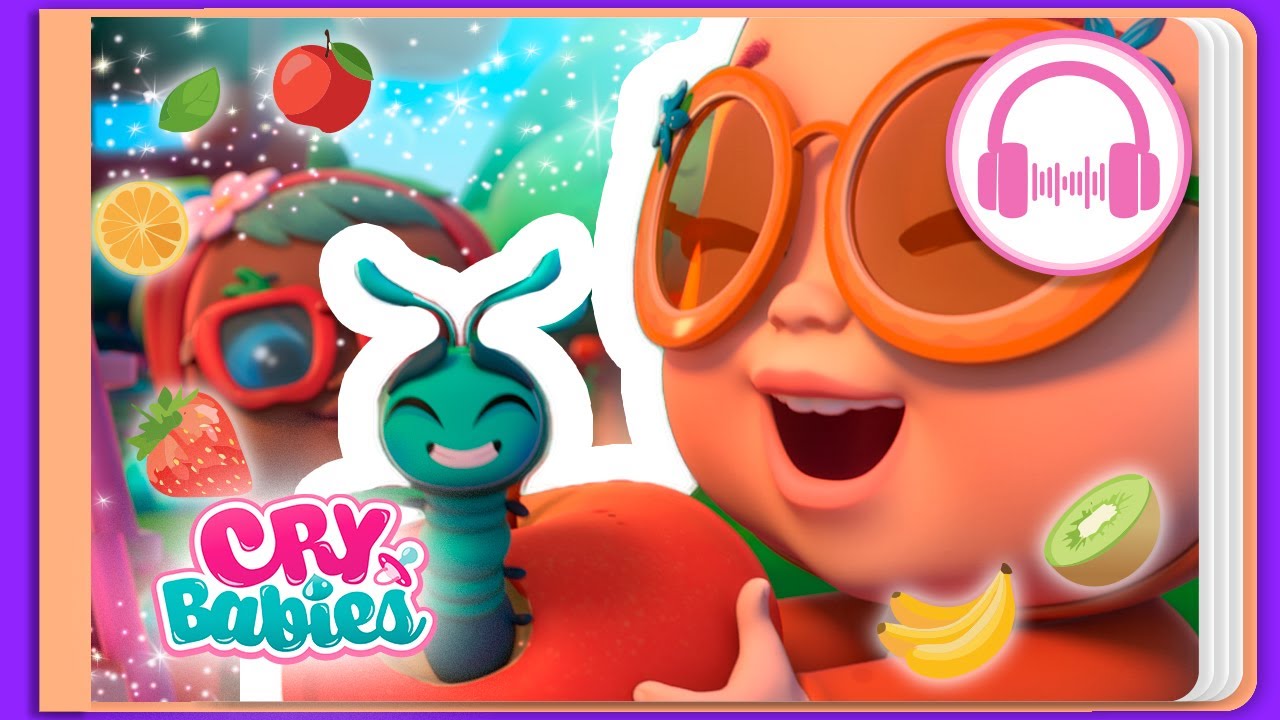 The Little Worm and the Magic Apple! - Story for Kids💧💕 CRY BABIES ...