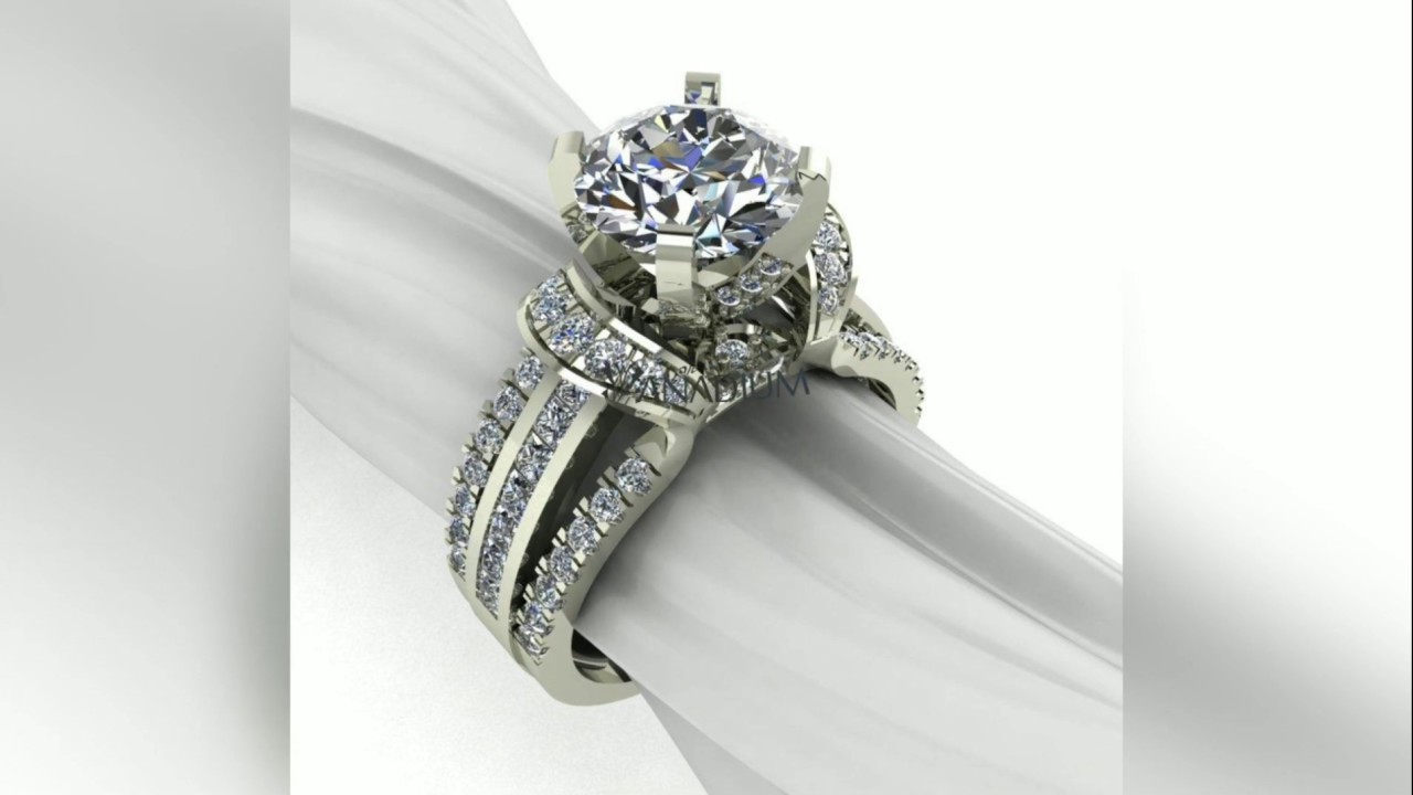 Top 5 Engagement Rings for the Glamour Girl I Vanadium Jewelry ...