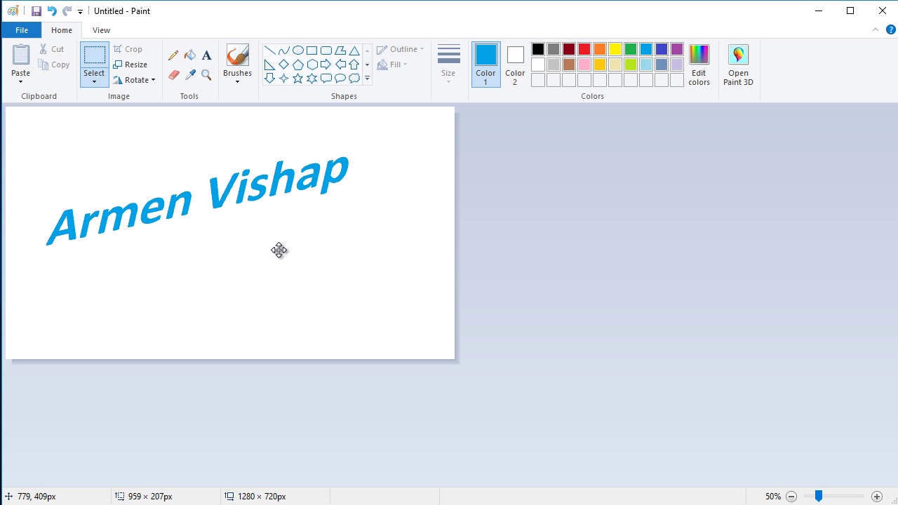 How To Rotate Text In Paint YouTube How To Rotate Text In Paint YouTube