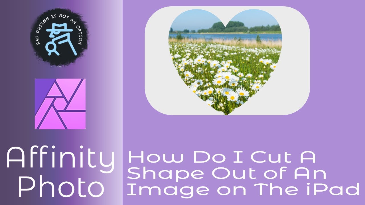 How Do I - Cut A Circle or Shape Out Of an Image in Affinity Photo for ...