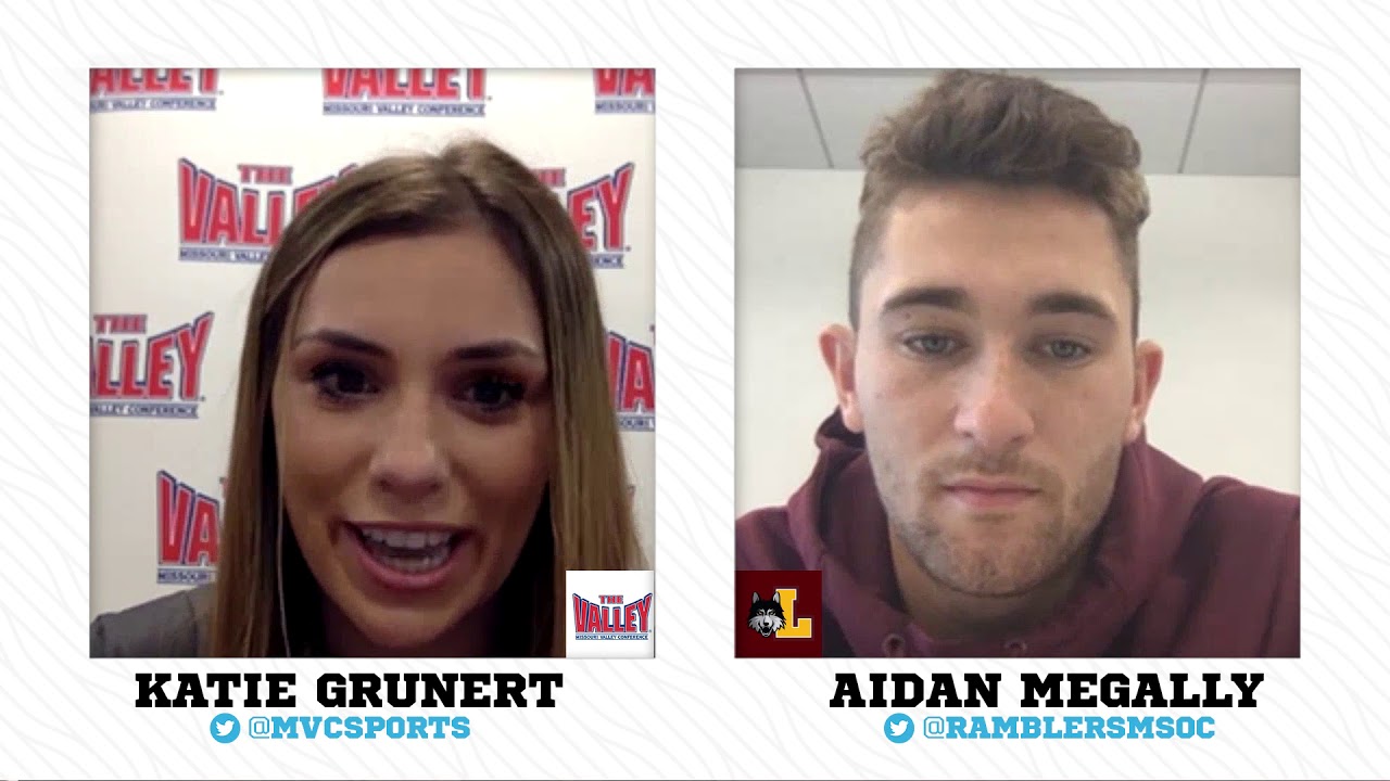 Loyola's Aidan Megally Talks About His Offensive Success - YouTube