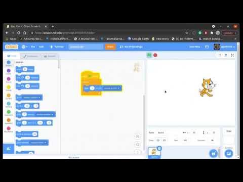 How To Make A Character Follow The Mouse Pointer In Scratch - YouTube