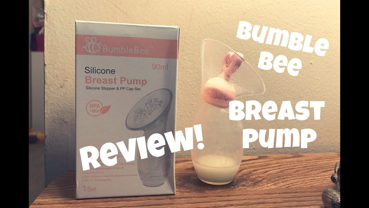 BUMBLE BEE SILICONE BREAST PUMP REVIEW - YouTube