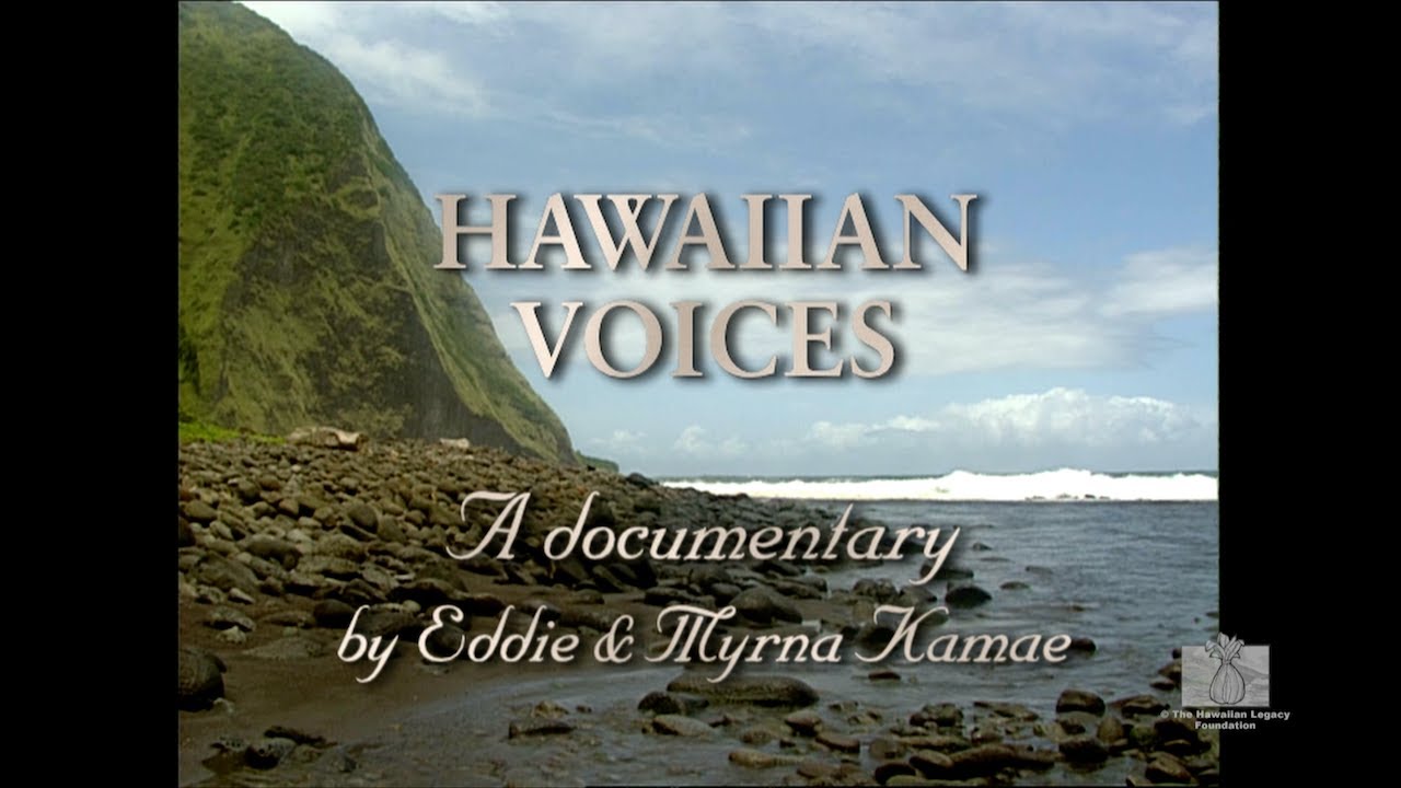 Title screen of "Hawaiian Voices: Bridging Past to Present" - YouTube