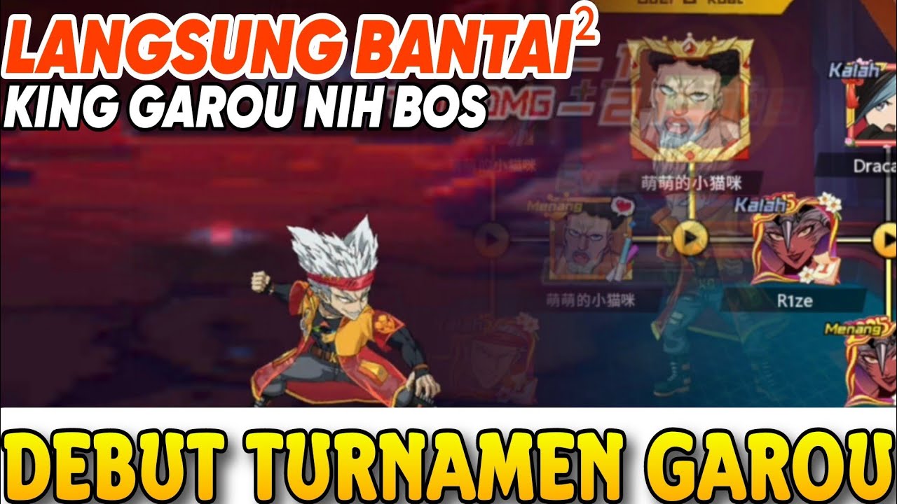 AKHIRNYA DEBUT GAROU UR DI TURNAMEN 🔥LANGSUNG SAJA GAROU BANTAI PVP ...