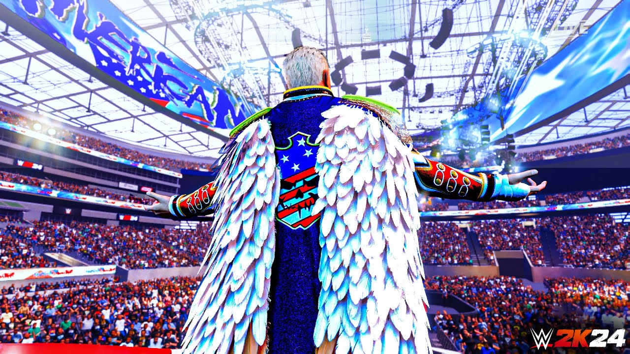 WWE 2K24: Crazy WrestleMania Entrances! - YouTube