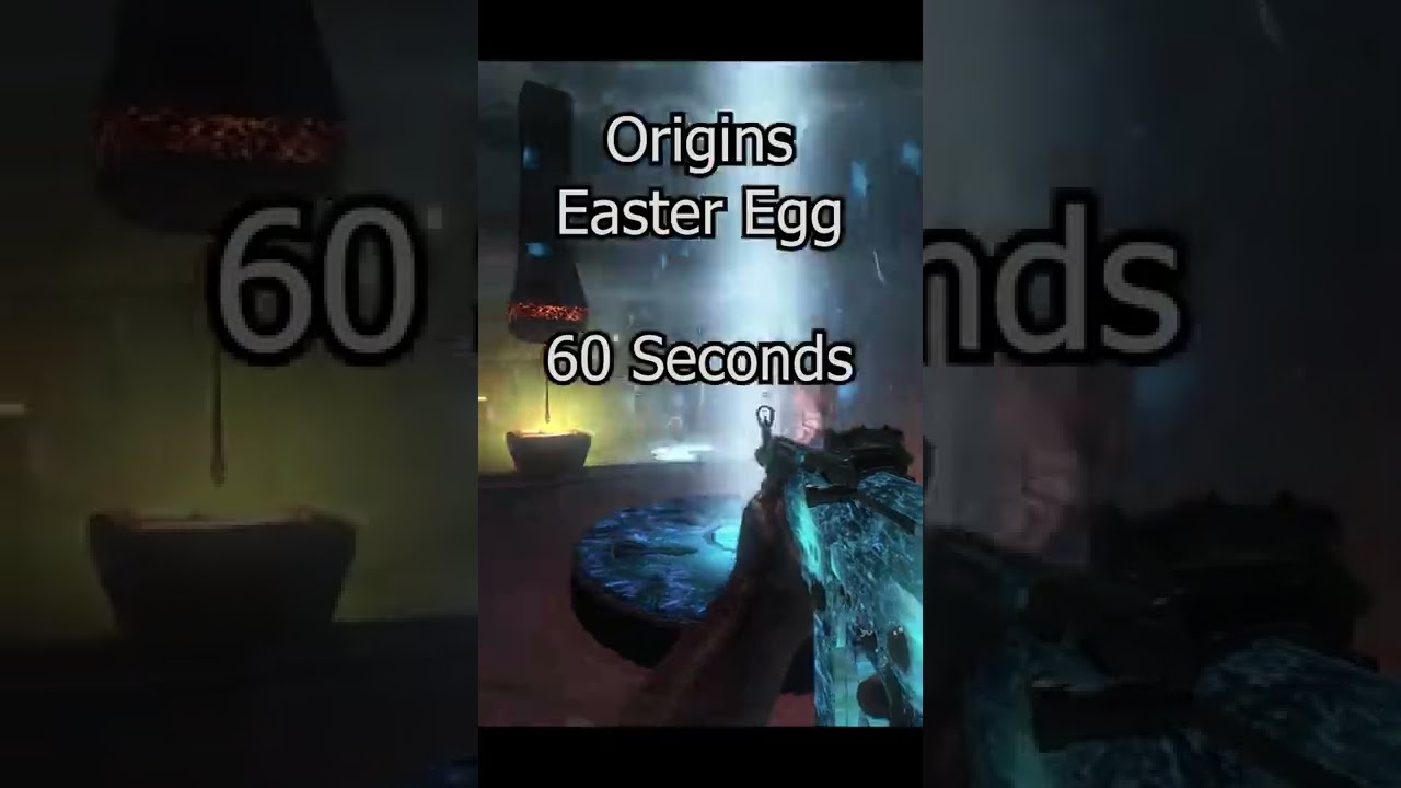 BO2/3 ORIGINS EASTER EGG 60 SECOND TUTORIAL #shorts - YouTube