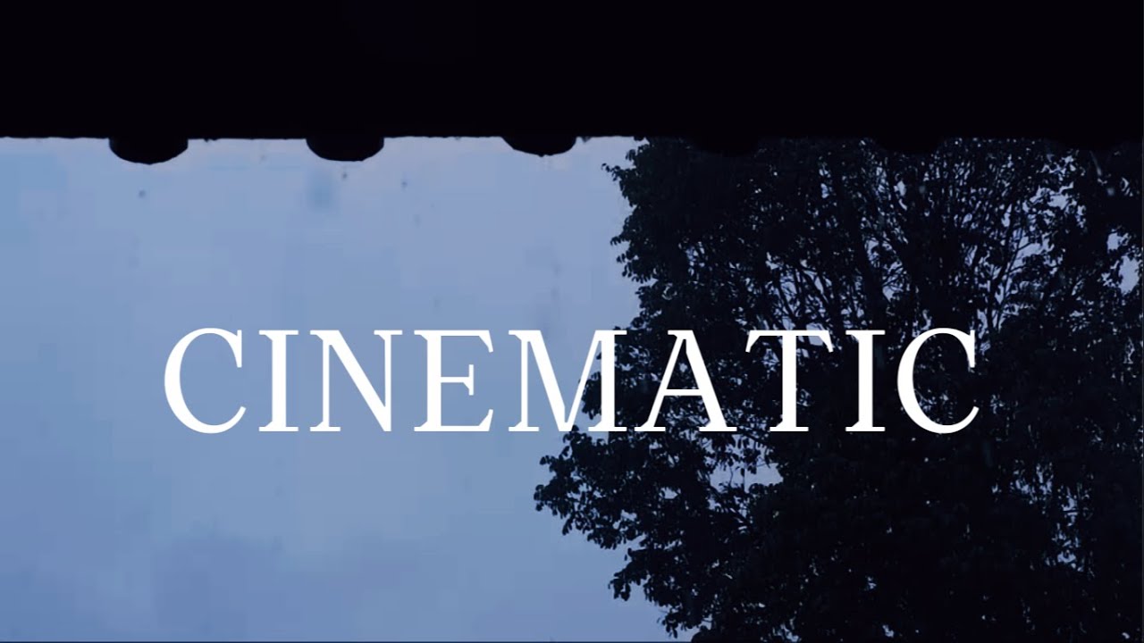 CINEMATIC RAIN | CINEMATIC VIDEO | FUJIFILM X-A3 - YouTube