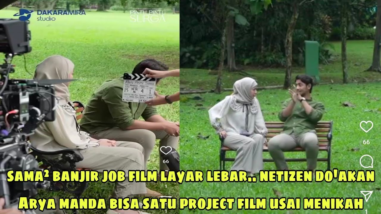 Sama² banjir job film layar lebar.. Netizen do'akan Arya manda bisa kembali satu project - YouTube