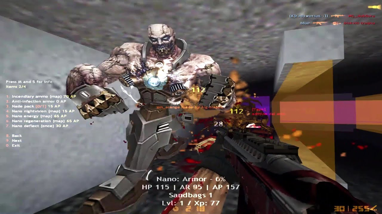 Cs 1.6 OldSchool Zombie Plague(Alternative Zombie Plague Bulgaria)(zm ...