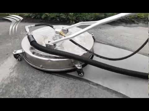 DANAU Vacuum Recovery Surface Cleaner/water recovery surface cleaner - YouTube