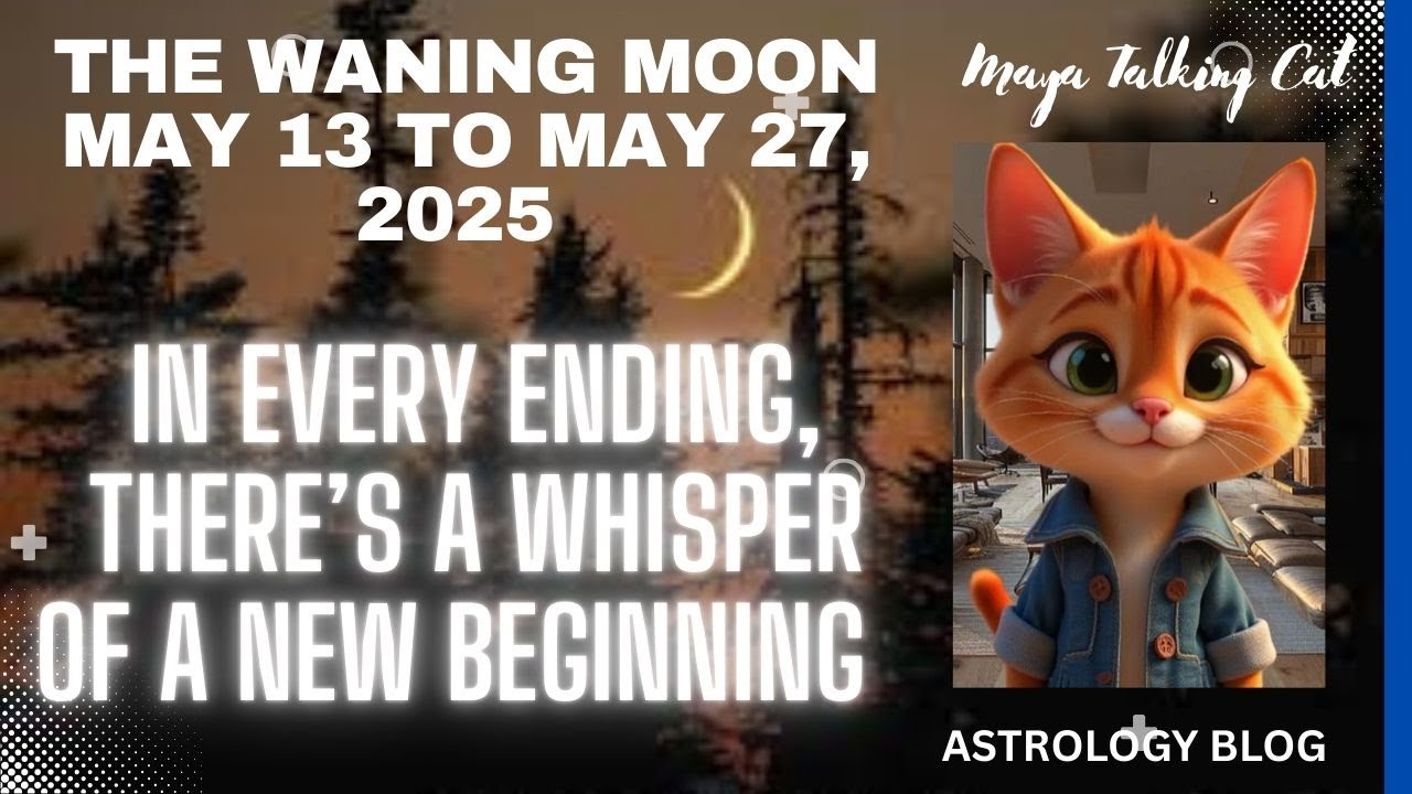 The Waning Moon from May 13 to May 27 - A Time for Renewal - YouTube