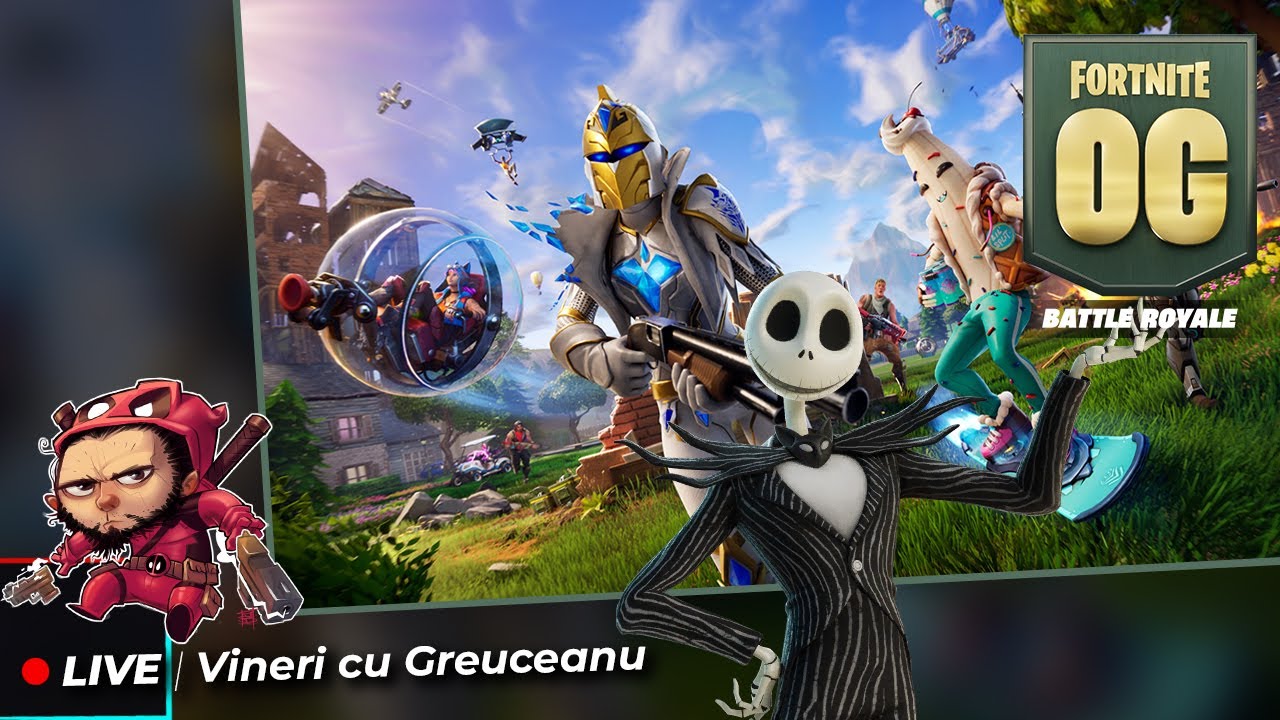 🔴 LIVE 43 | FORTNITE OG cu voinicii #FNOG - YouTube