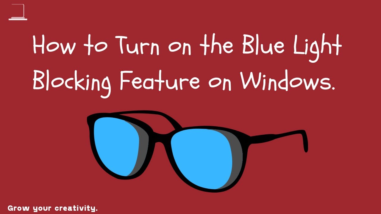 Protect your Eyes. See How to Turn On the Blue Light Blocking Feature ...