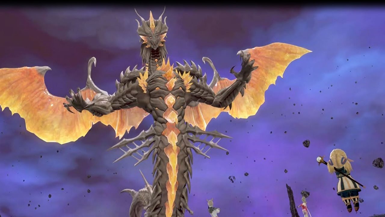 Dissidia: Final Fantasy NT (PS4) "Final" Summon Battle: Shinryu HD 720p ...