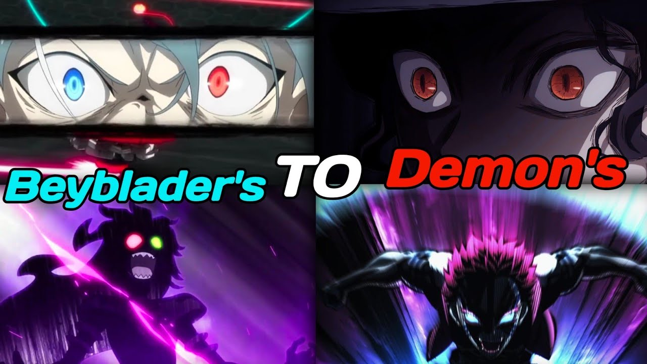 Beyblade Burst Characters As Demon Slayer Characters ! Beyblader's To ...