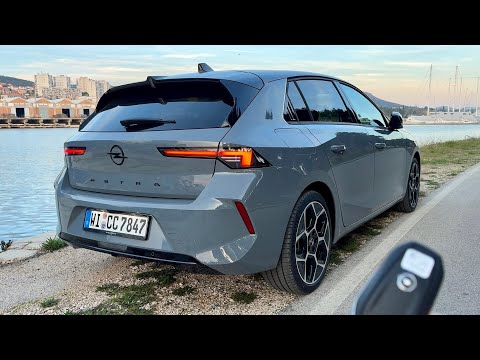 New OPEL ASTRA FACELIFT 2026 - SUNSET POV test drive (DIESEL 130 HP, Ultimate)