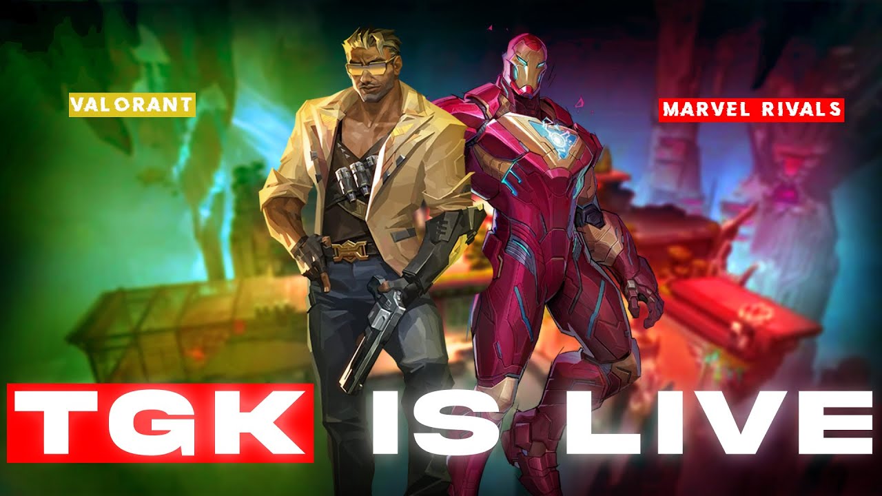 🔴 VALORANT/MARVEL RIVALS RANK GRIND | TGK GAMING - YouTube