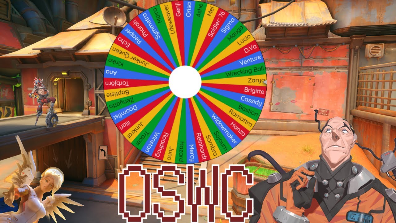Overwatch Spin The Wheel Challenge! - YouTube