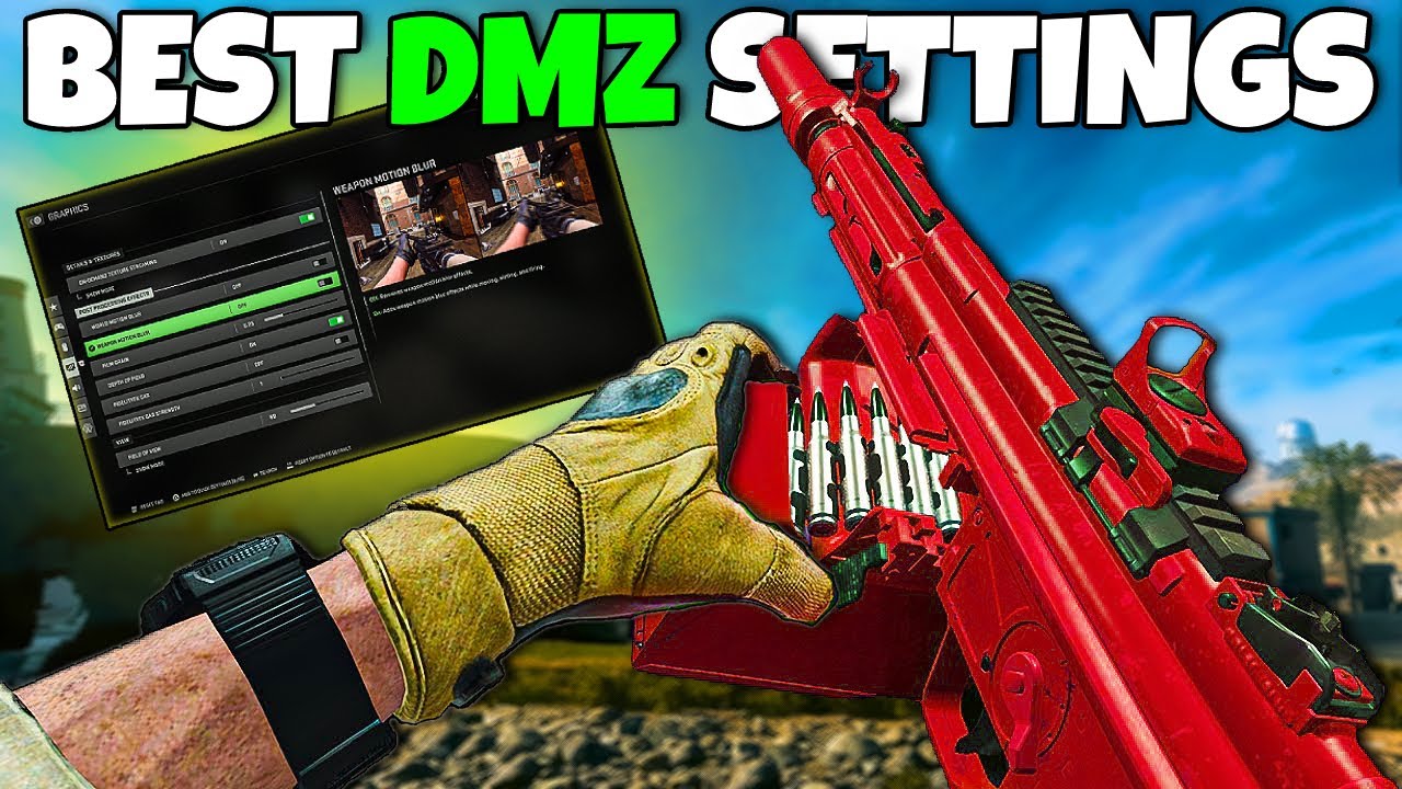 The BEST Settings for DMZ - Modern Warfare 2 - YouTube