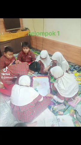 belajar kelompok "Membuat bunga sempurna" kelas IV/A - YouTube