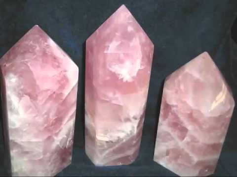 Cuarzo Rosa Propiedades del Cuarzo Rosa - YouTube