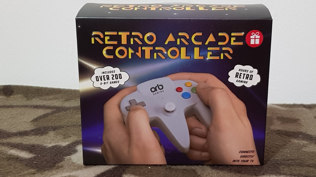 Retro Arcade Controller 200 Games Live Stream - YouTube
