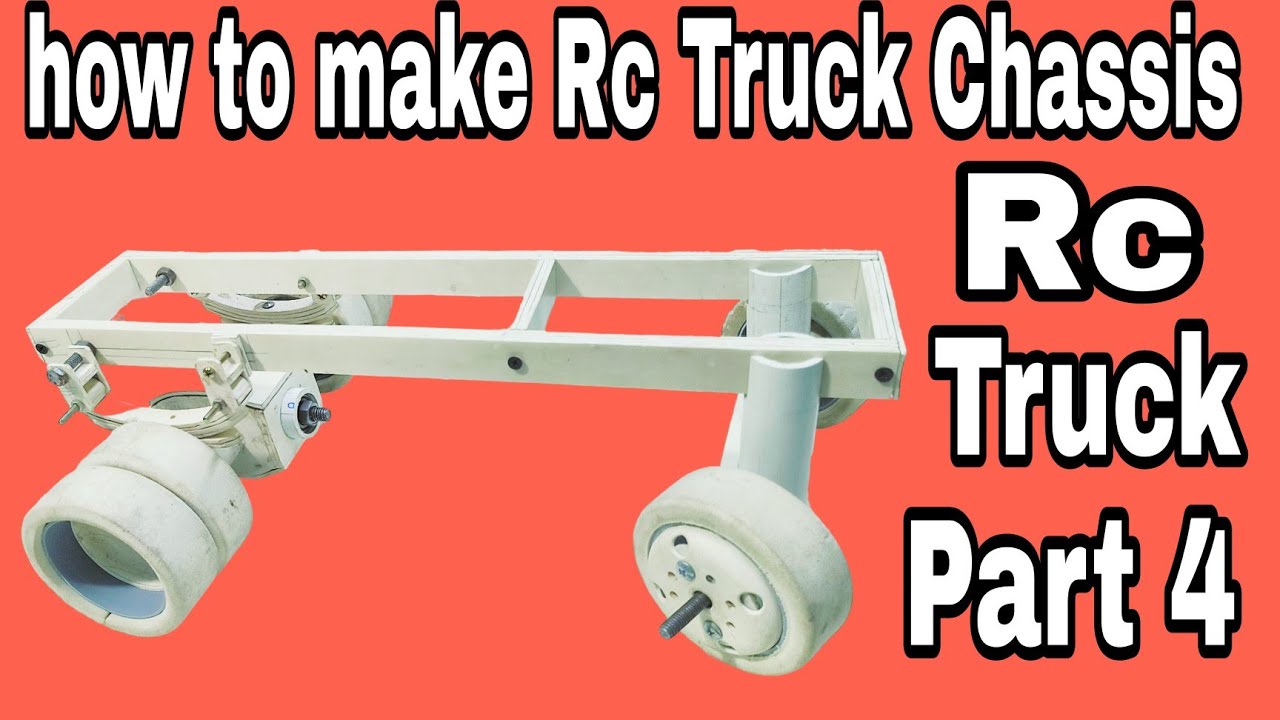 how to make RC Truck chassis For PVC Pipe Part 4 #djsetup - YouTube