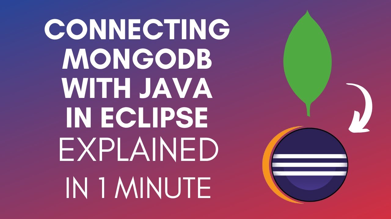 How To Connect Mongodb With Java In Eclipse 2025 Youtube