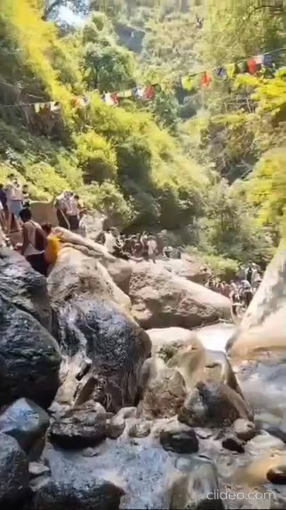 Hidden Waterfall - Bir Billing #nature #mountains #waterfall # ...