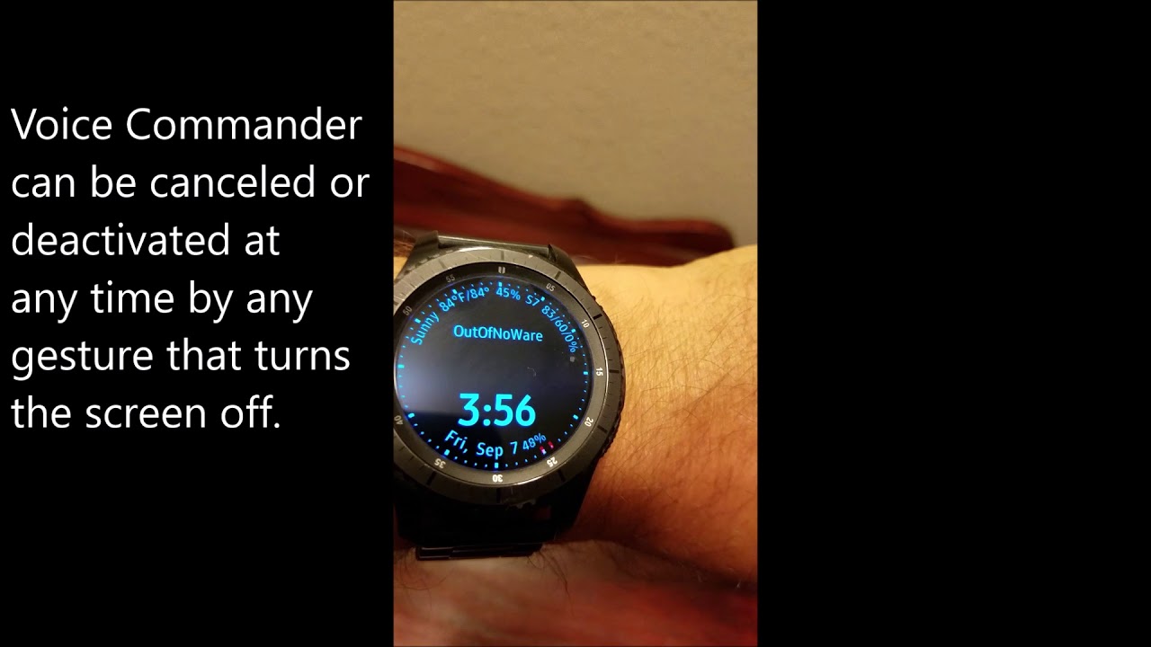 Voice commander activation - Which way is up? - YouTube
