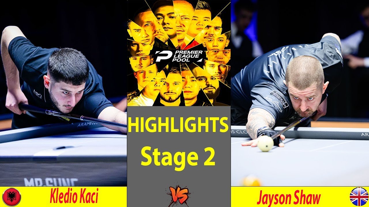 HIGHLIGHTS Round 2 | Kledio Kaci vs Jayson Shaw | Premier League Pool 2025 - YouTube