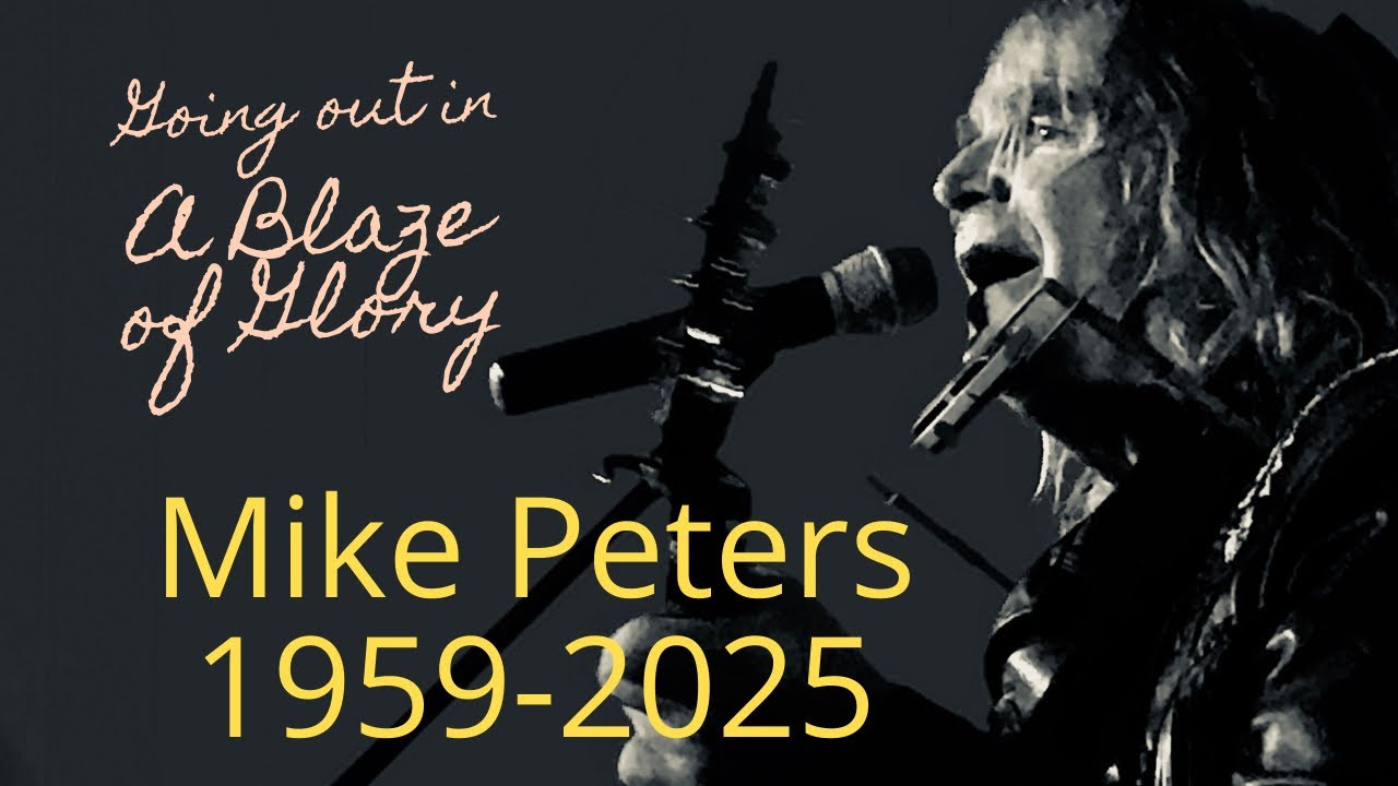 Going out in a Blaze of Glory ! RIP Mike Peters - YouTube