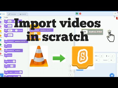 How to put videos in scratch //import video into scratch//scratch ...