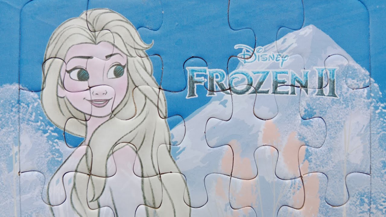 ELSA | DISNEY FROZEN JIGSAW PUZZLE FOR KIDS | FUN & PLAY - YouTube