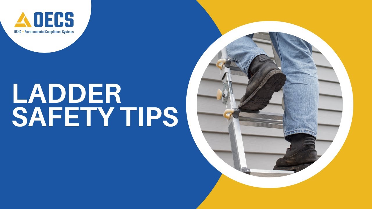 Ladder Safety Tips - How to properly use a ladder - YouTube