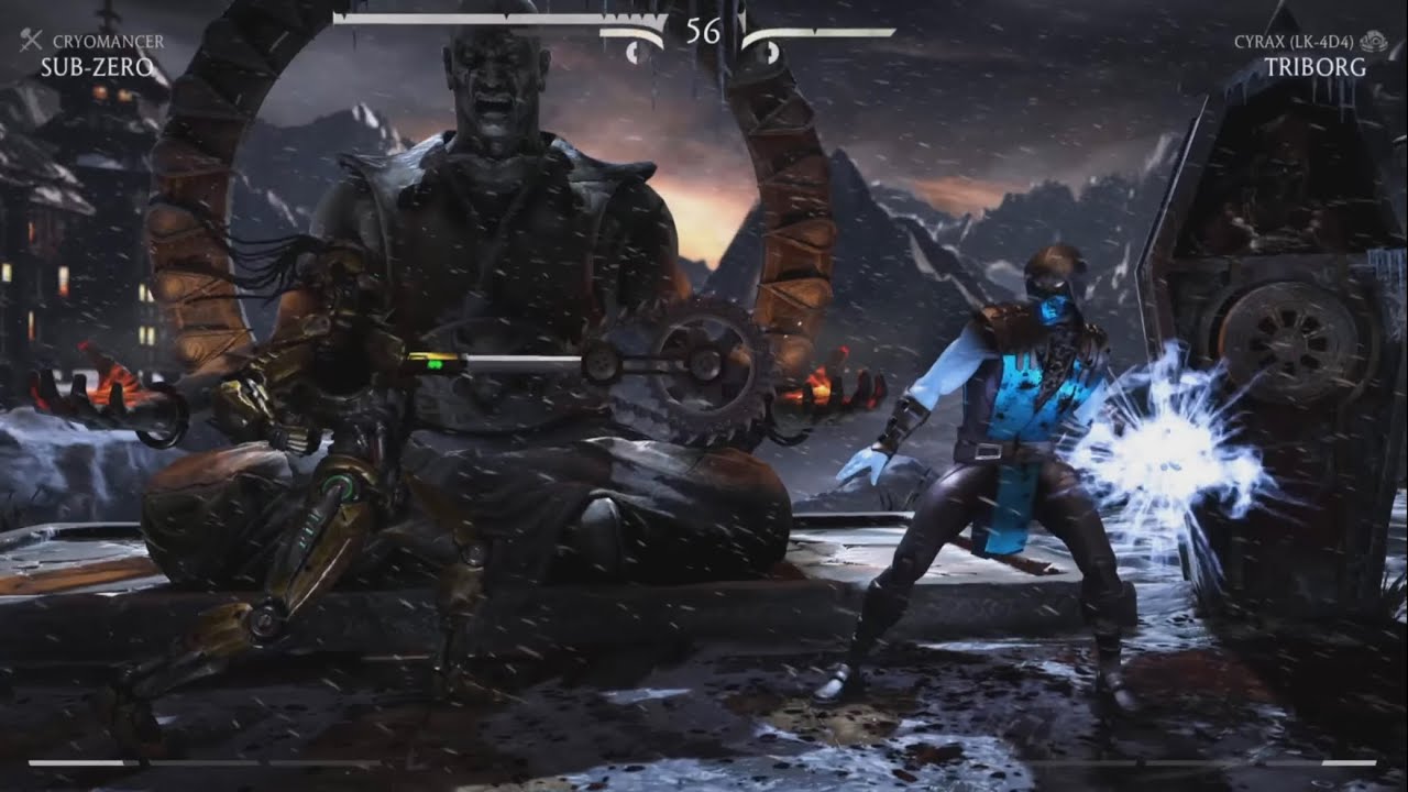 Mortal Kombat X “Sub-Zero” Cryomancer vs “Triborg” All Variations (PS5 ...