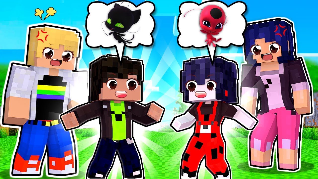 Minecraft: TIKKI E PLAGG VIRAM HUMANOS!! - Part 2 MIRACULOUS LADYBUG ...