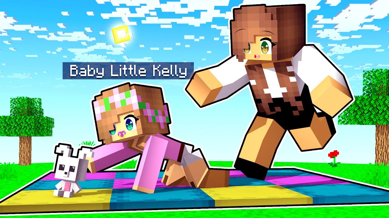 Minecraft, BUT I am a BABY in DAYCARE - YouTube