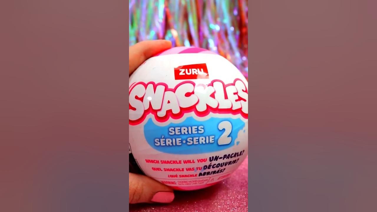 ASMR UNBOXING Snackles Series 2 Review ️#shorts #asmr #snackles #plush #trending #cute #fyp # ...