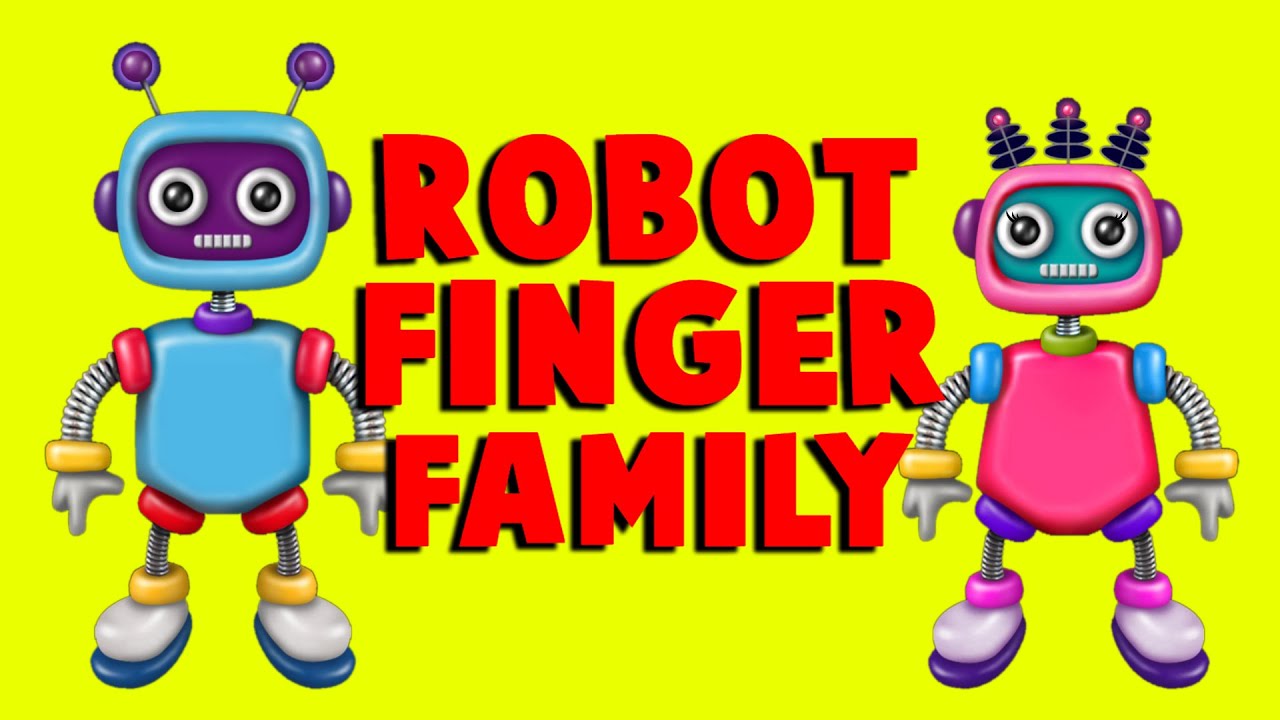 Finger Family Robot Finger Family | Finger Family Songs | Robot Finger ...