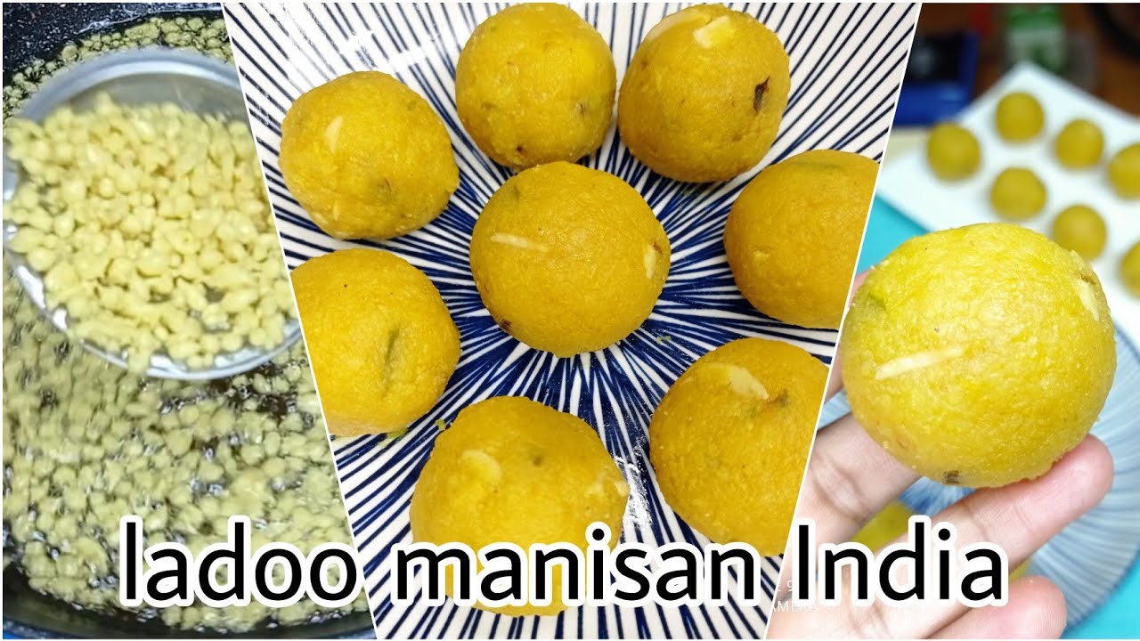 manisan India seperti di filem India,enak nya ladoo ini - YouTube