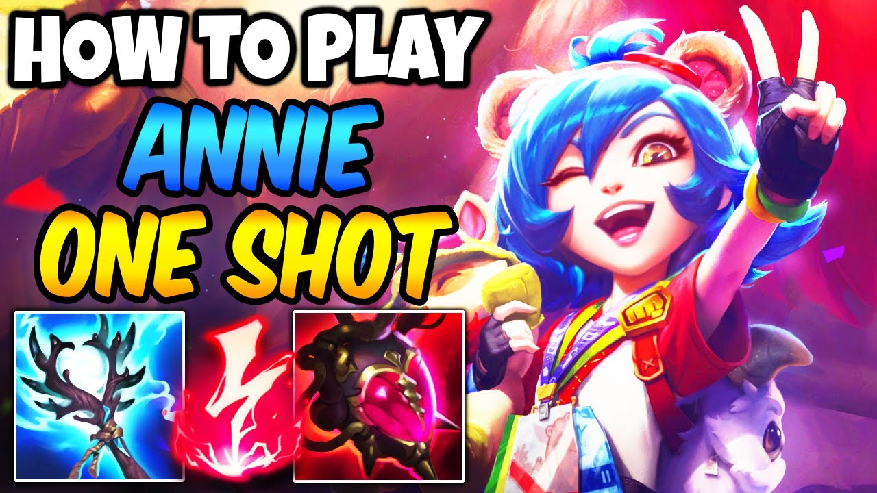 HOW TO PLAY ANNIE MID & ONE-SHOT CARRY | Build & Runes | Diamond Player ...
