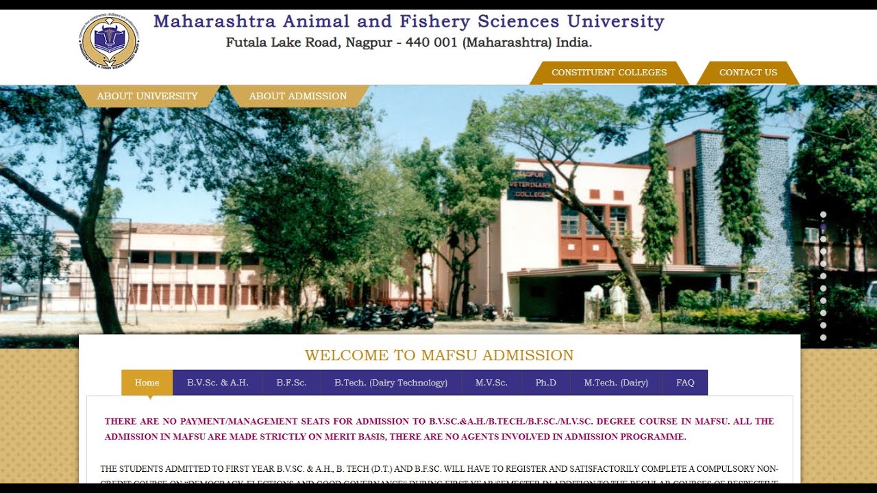 MAFSU UG Application Form Demo Video - YouTube