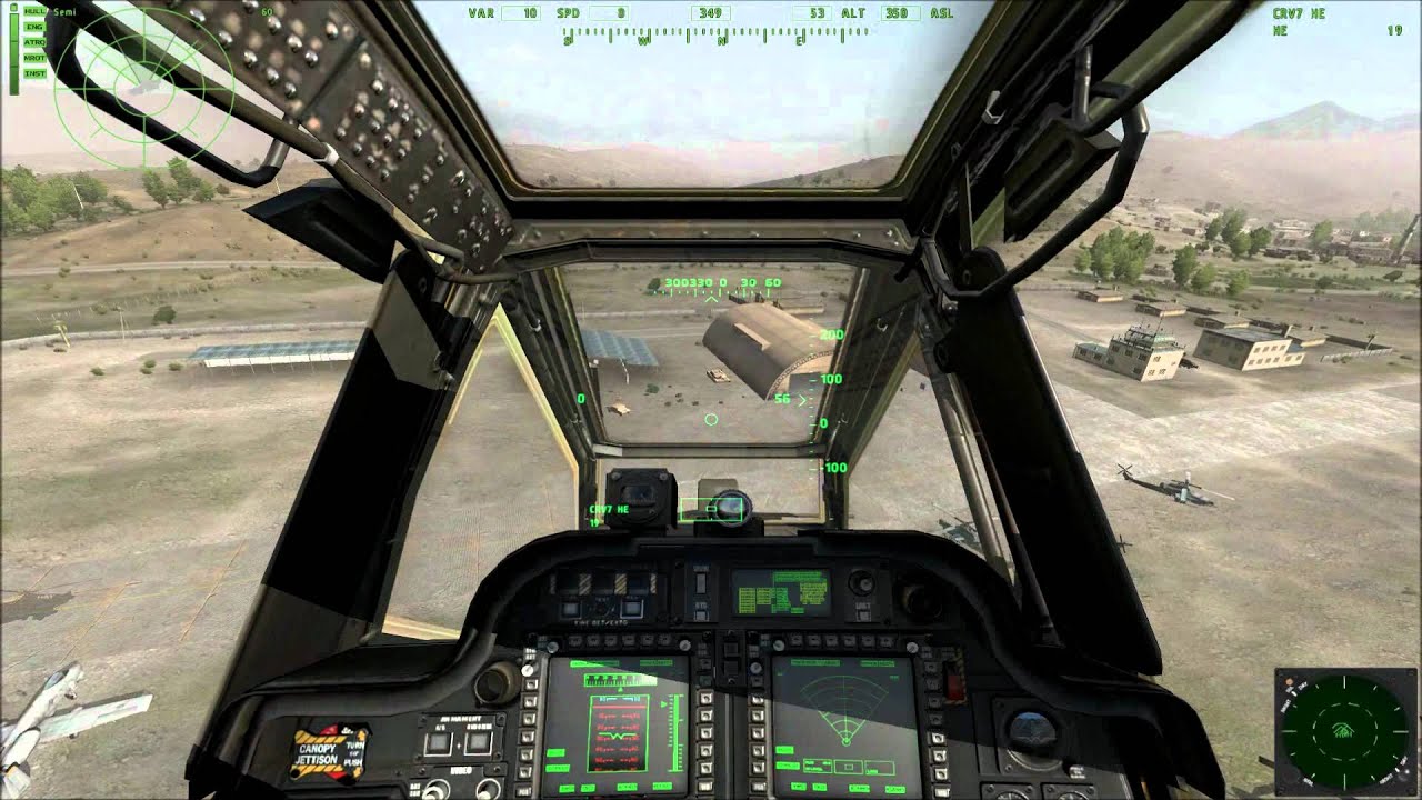 ArmA 2 - BAF Apache Gunship - HD - YouTube