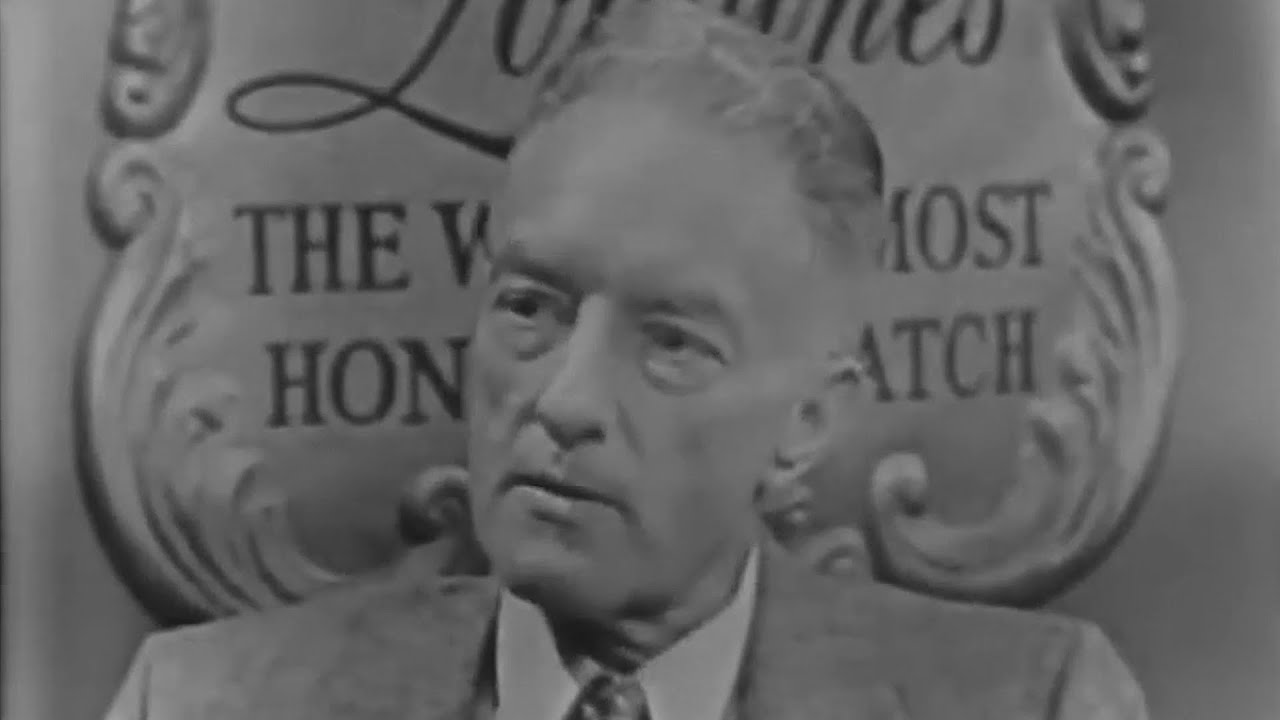 Admiral Richard E. Byrd (Full Interview) Operation Highjump / LONGINES ...