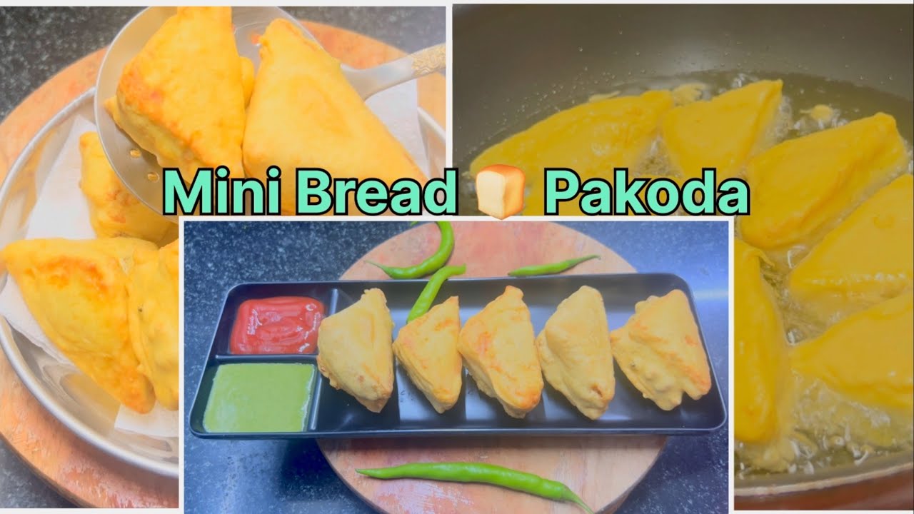 Homemade Mini Bread 🍞 Pakoda | Healthy Breakfast Recipe | ShaAz Kitchen ...